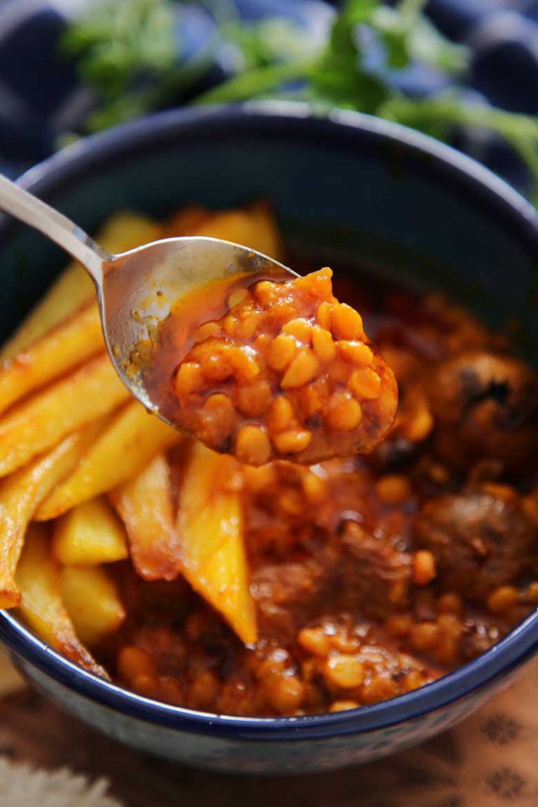 Gheimeh Recipe (Khoresht Gheymeh) with Persian Rice