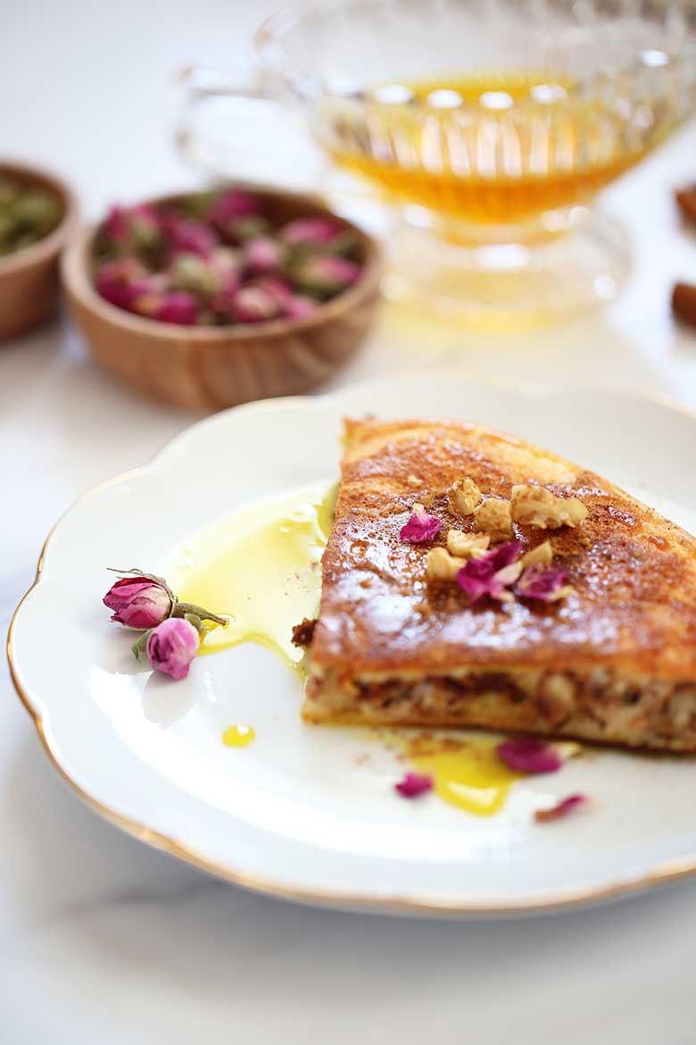 Khagineh Recipe (Persian Sugar Omelette)