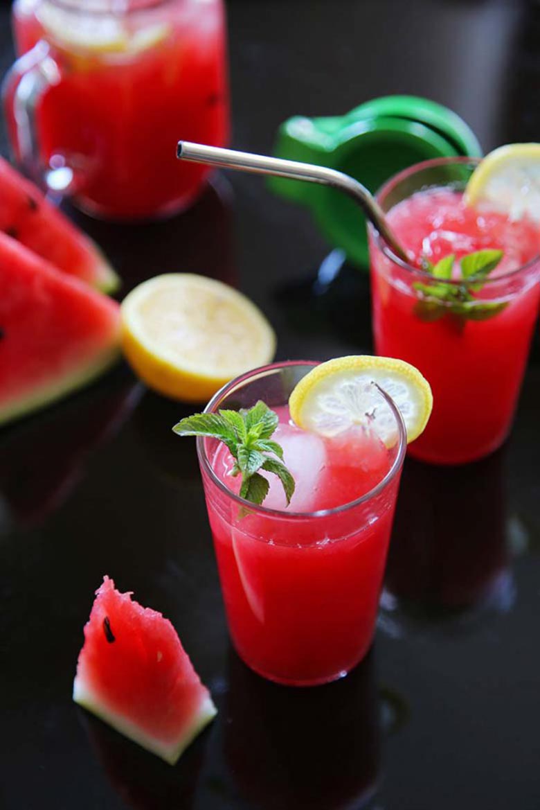 Homemade Watermelon Lemonade Recipe