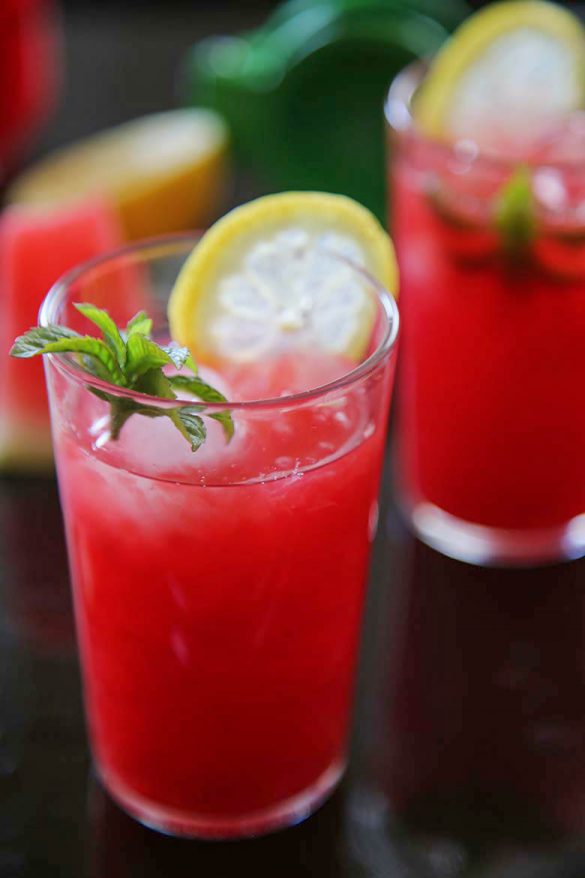 Homemade Watermelon Lemonade Recipe