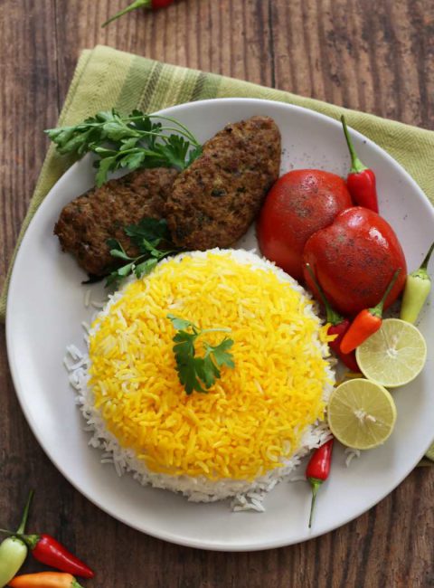 Gheimeh Recipe (Khoresht Gheymeh) with Persian Rice