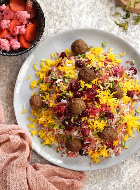 Tahchin Morgh Recipe (Crispy Persian Saffron Rice Cake)