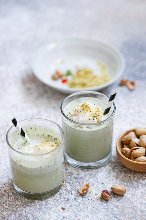 Pistachio Milkshake Recipe