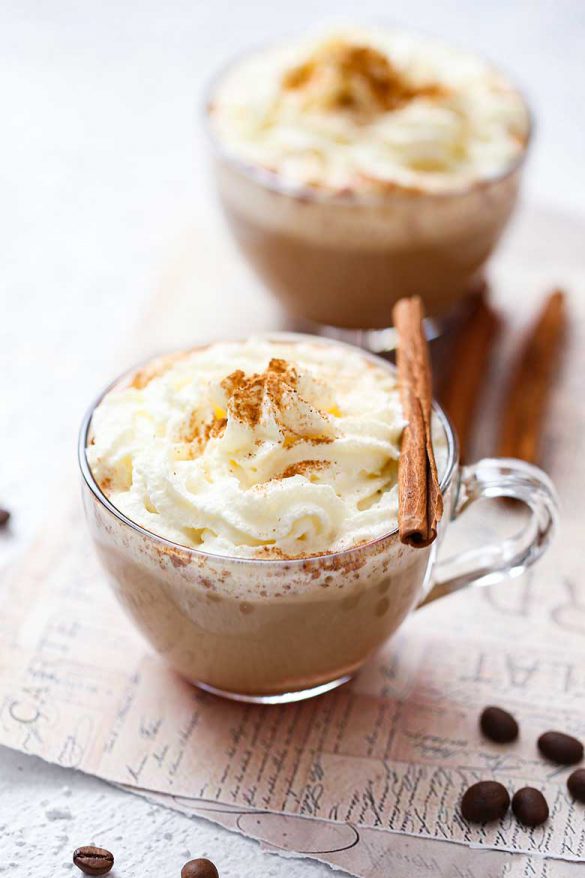 Vanilla Cinnamon Latte Recipe