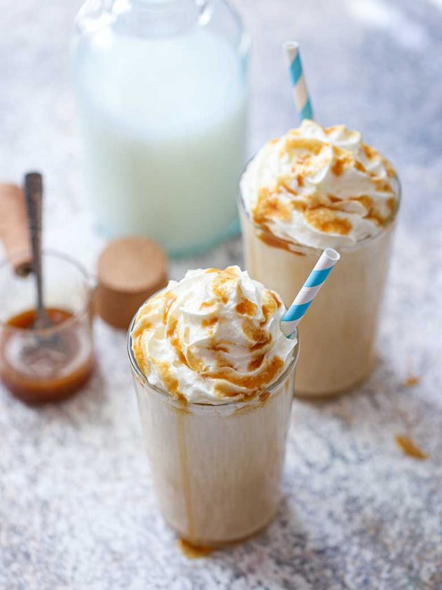 Salted Caramel Milkshake