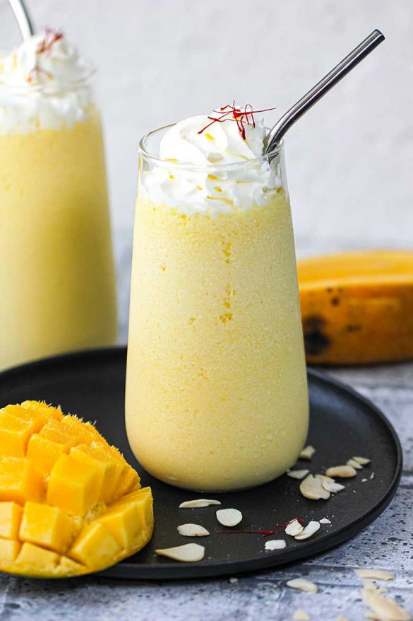Mango Milkshake Recipe With Ice Cream