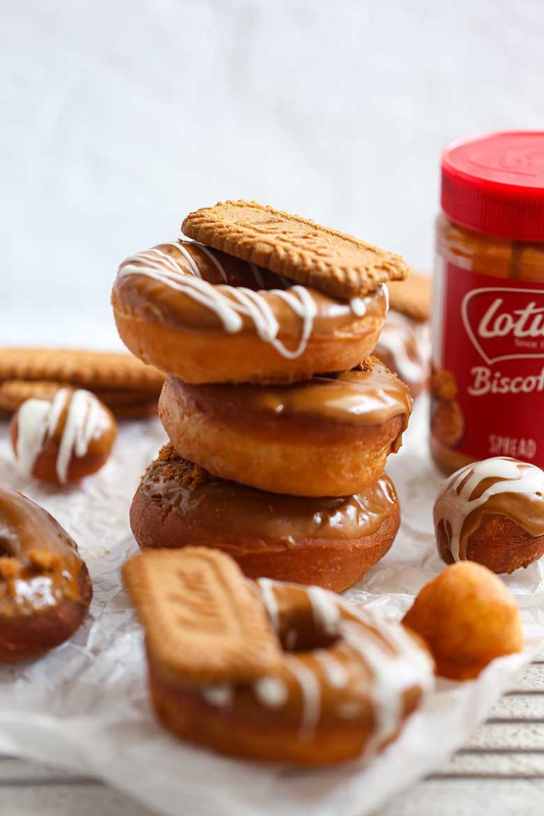 Lotus Biscoff Doughnuts Recipe