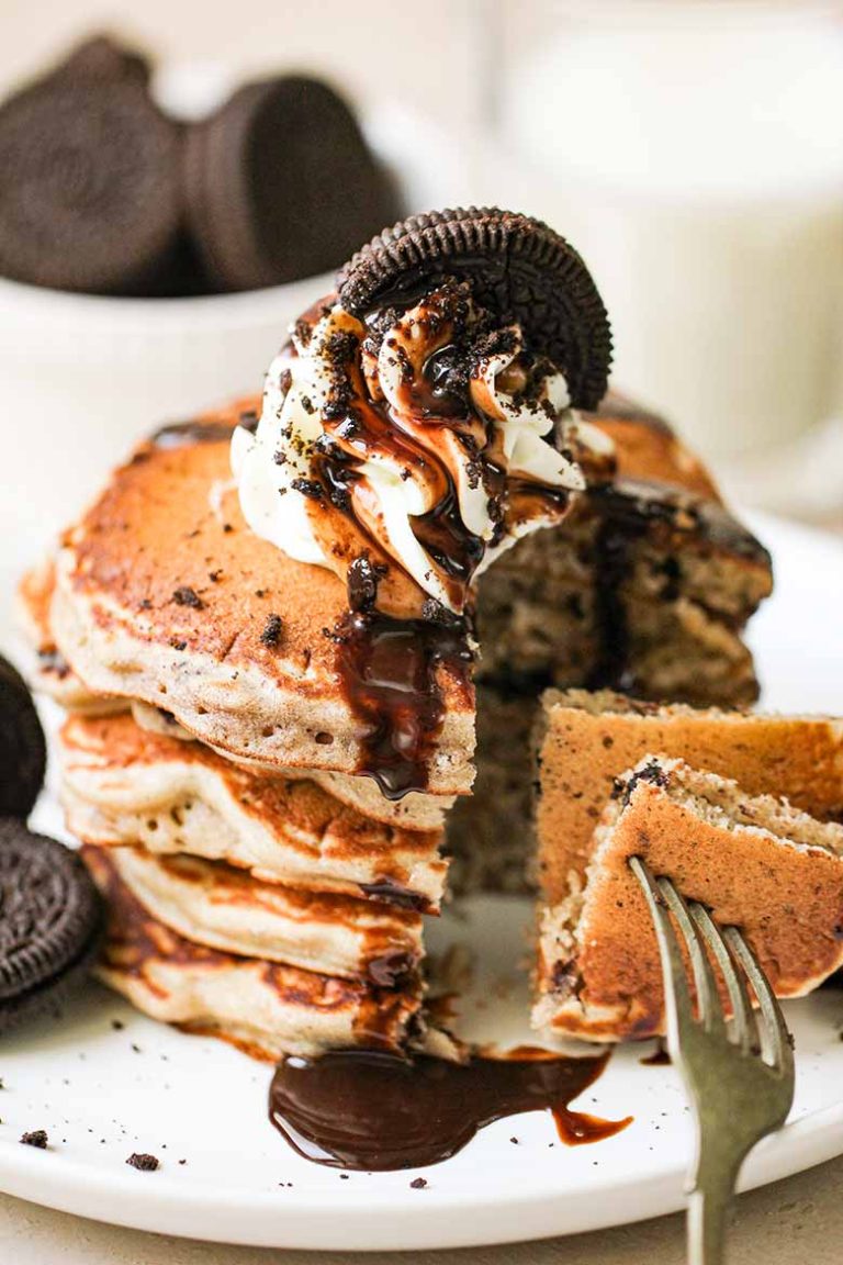 Oreo Pancakes Recipe