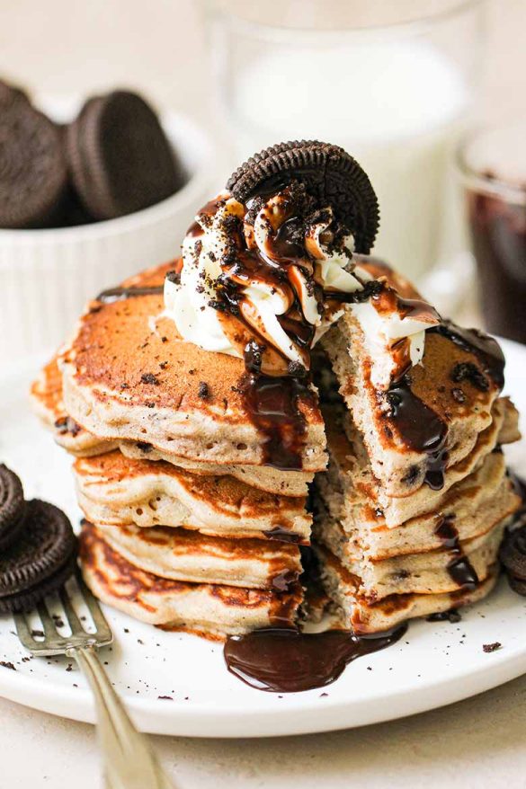 Oreo Pancakes Recipe