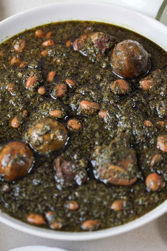 Ghormeh Sabzi Recipe (Persian Herb Stew)