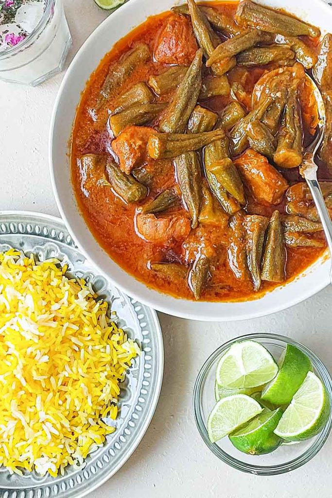 Khoresht Bamieh Recipe (Persian Okra Stew)