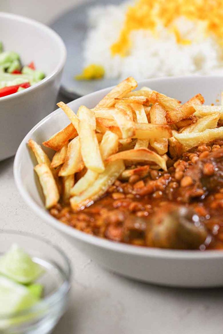 Khoresht Gheimeh Recipe (Khoresh Gheymeh) with Persian Rice