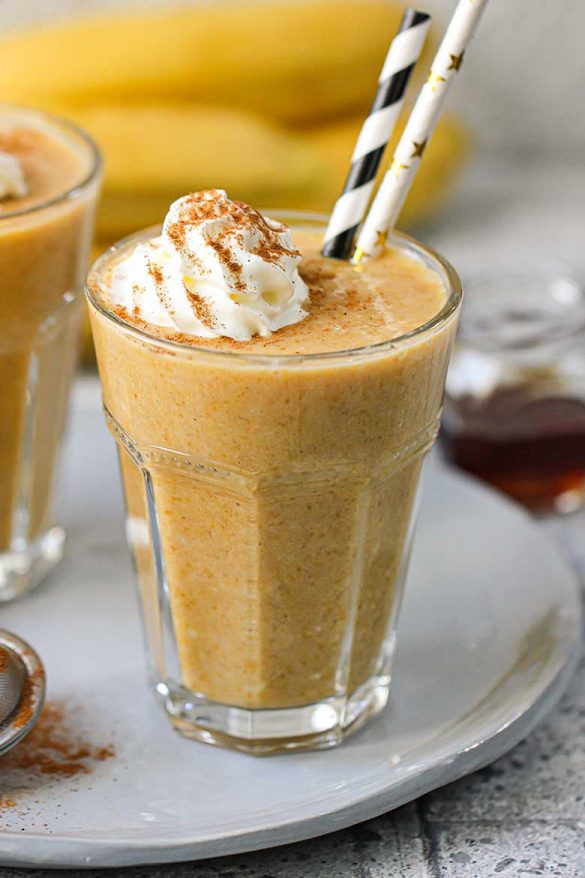 Pumpkin Smoothie With Almond Milk