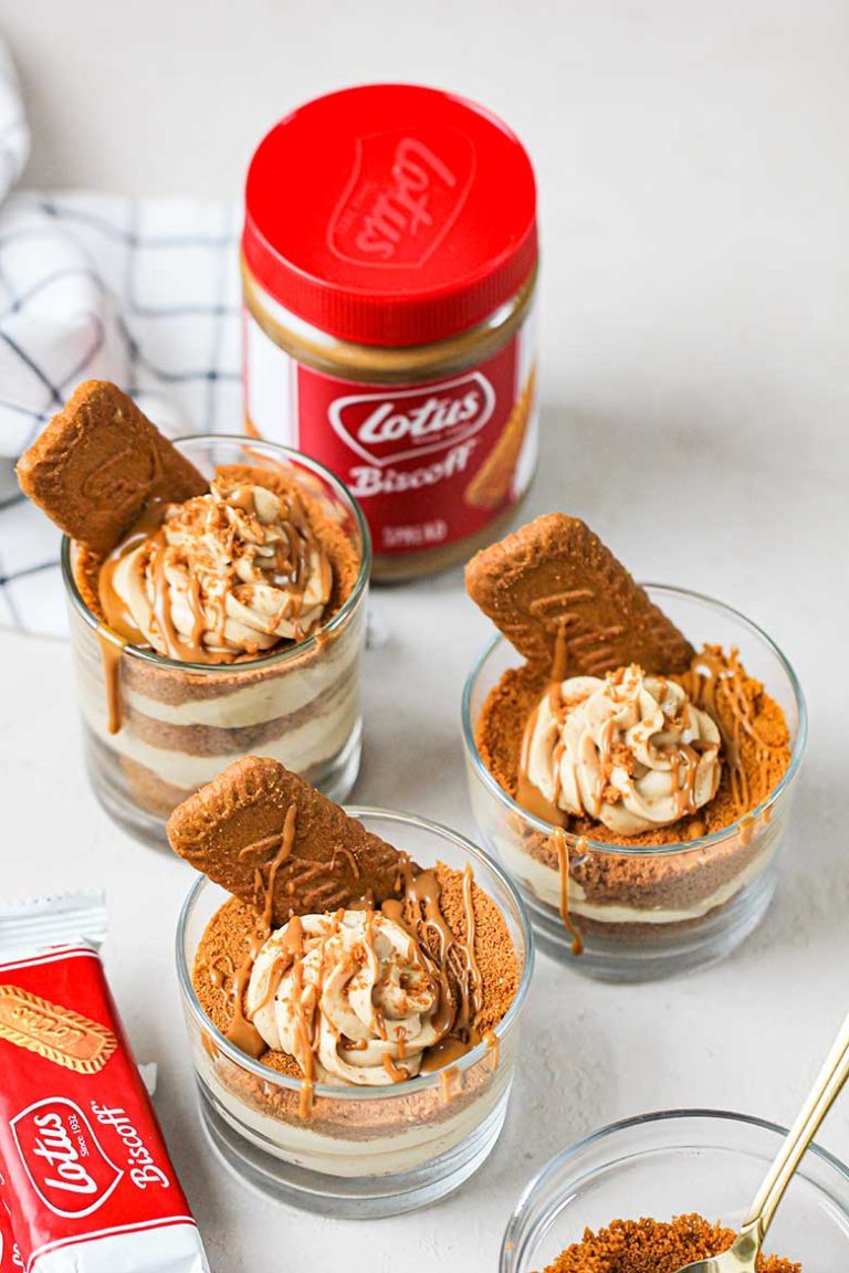 Lotus Biscoff Cheesecake Cups Recipe