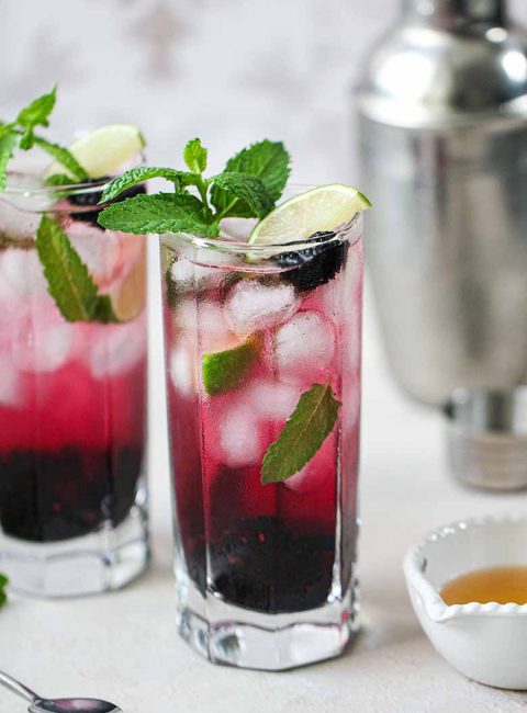 Cranberry Mocktail With Sprite (Non-Alcoholic Cranberry Cocktail)