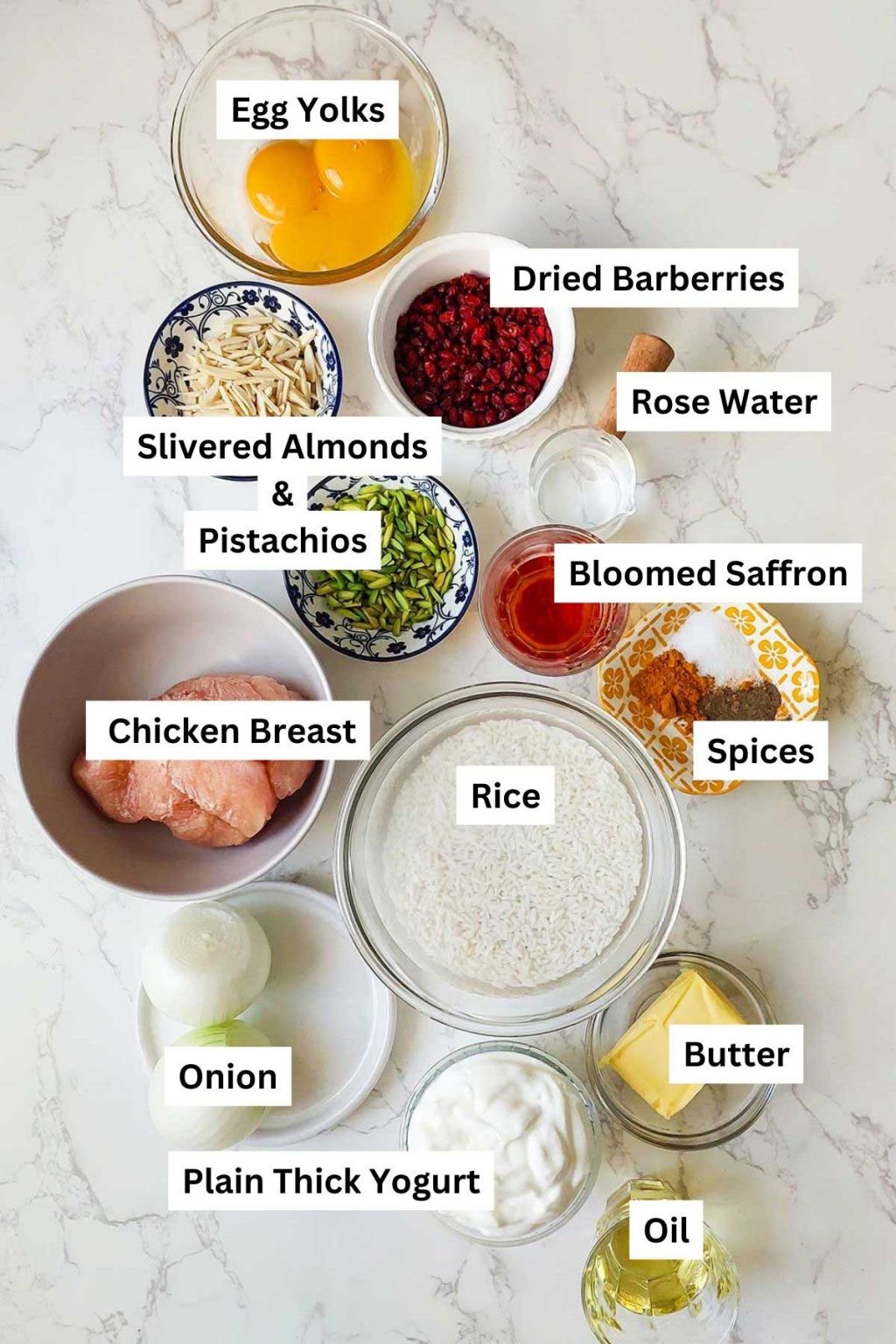 Tahchin Morgh Recipe (Crispy Persian Saffron Rice Cake)