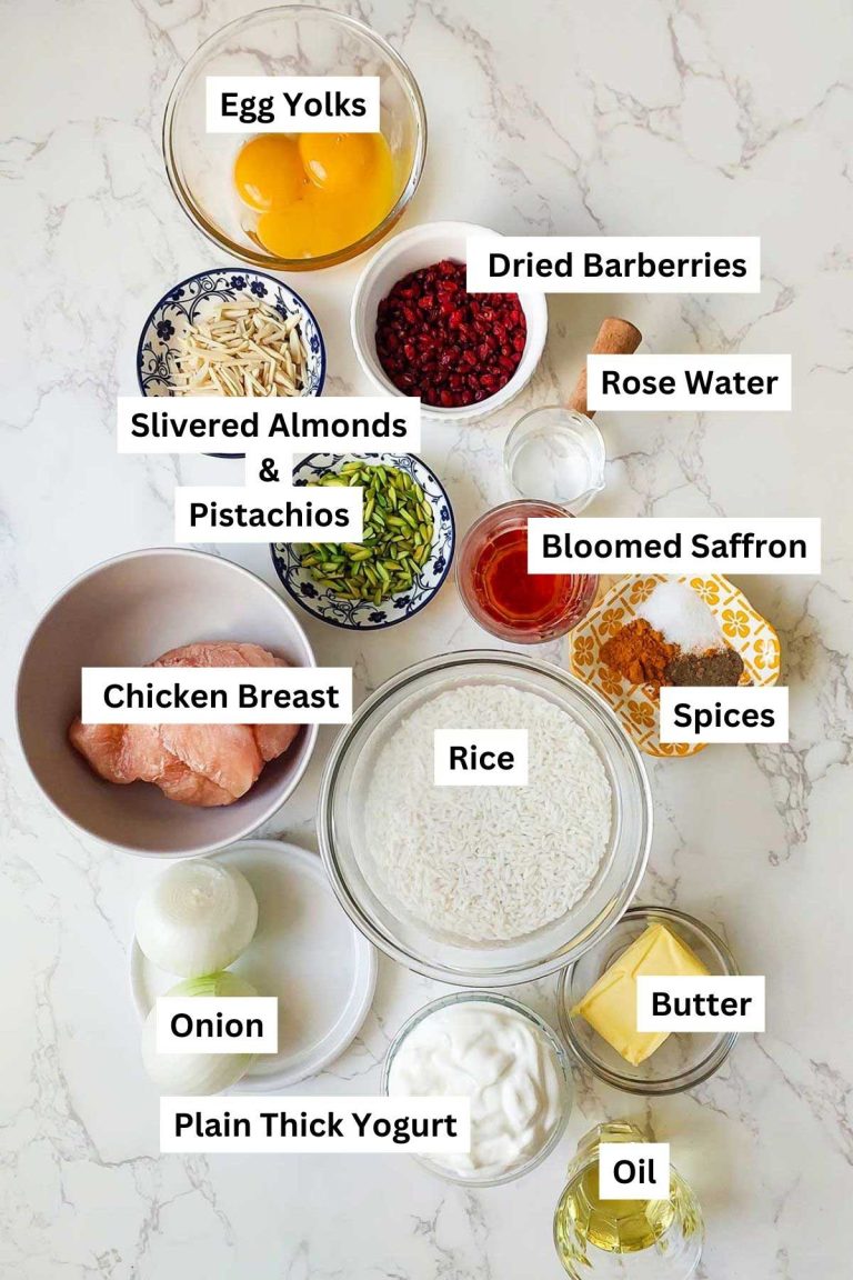 Tahchin Morgh Recipe (Crispy Persian Saffron Rice Cake)