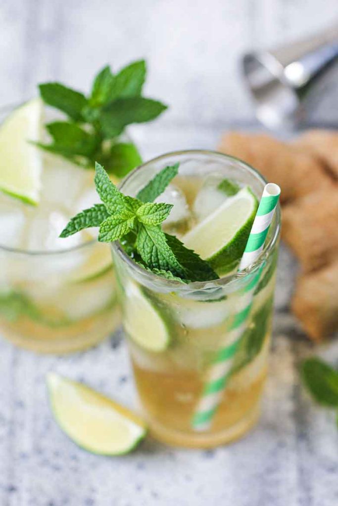 Ginger Mojito Mocktail