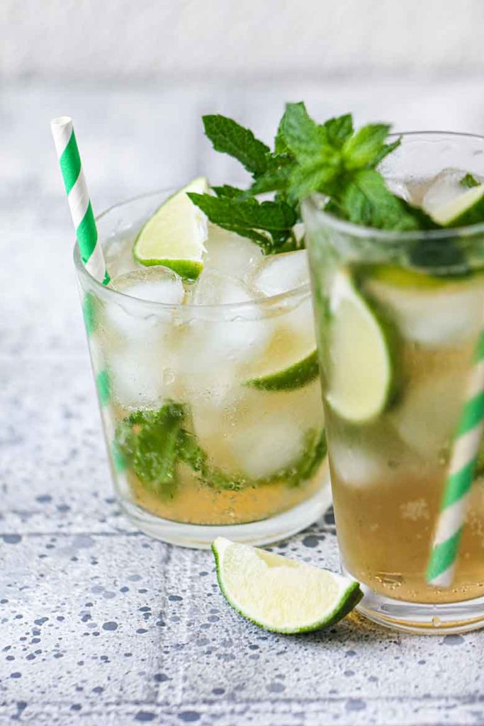 Ginger Mojito Mocktail