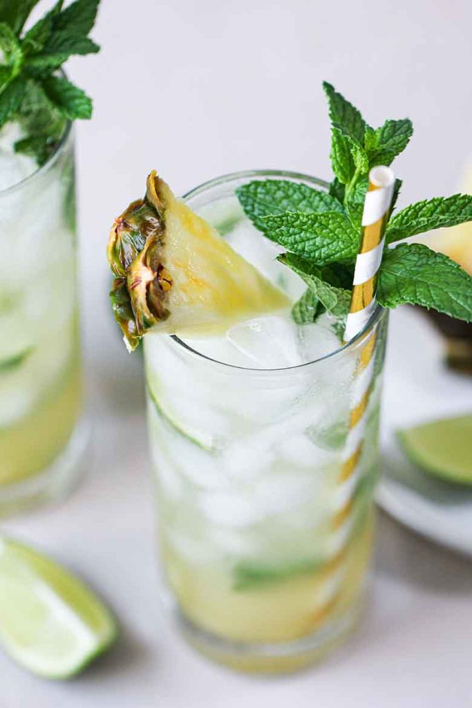 Pineapple Mojito Mocktail