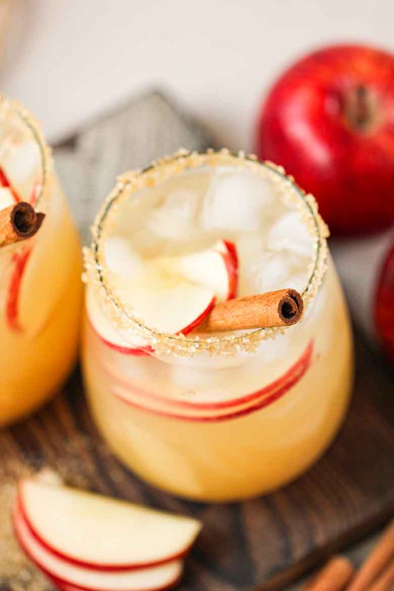 Sparkling Apple Cider Mocktail