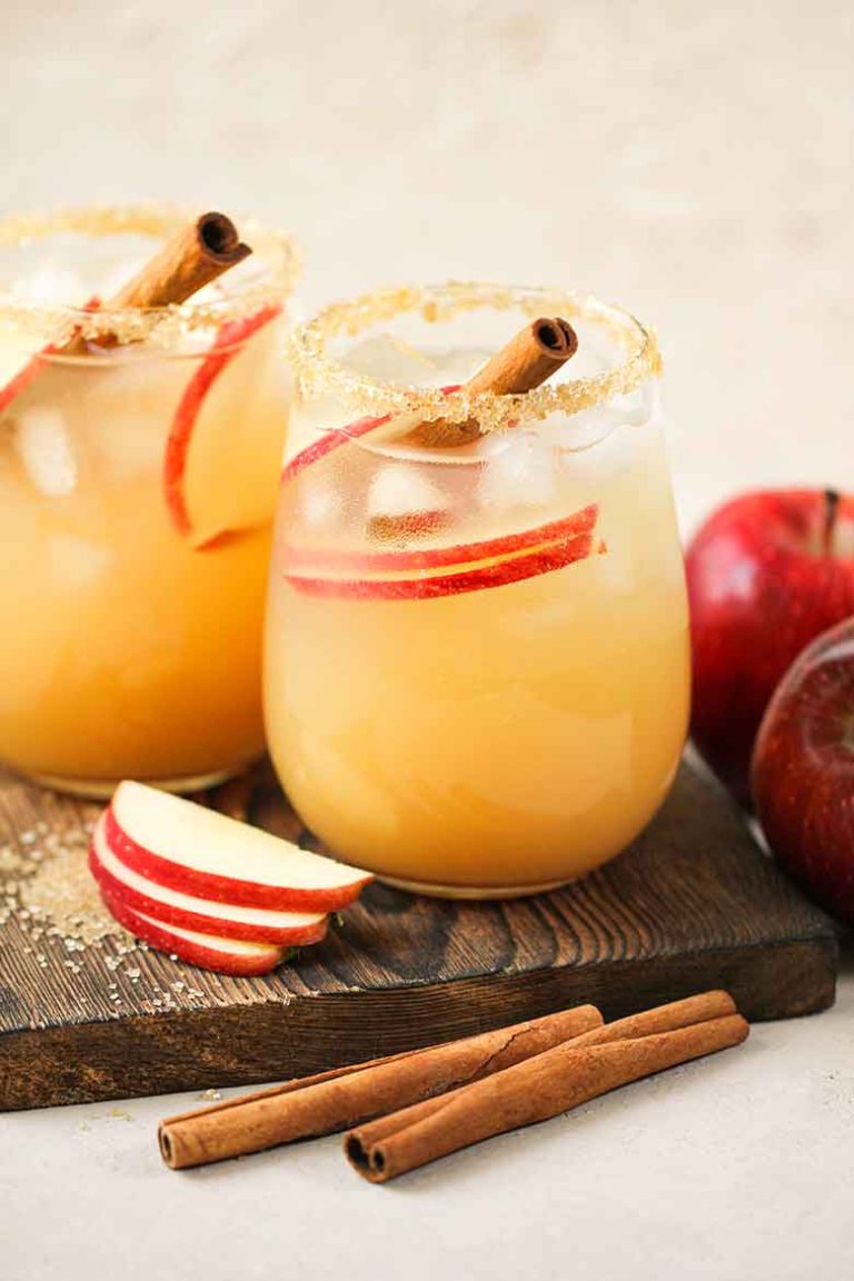 Sparkling Apple Cider Mocktail
