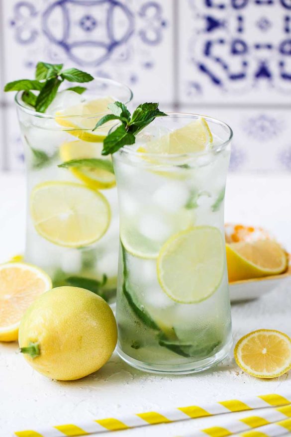 Lemon Mojito Mocktail