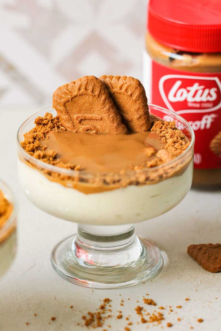 Lotus Biscoff Mousse Recipe (3-Ingredient)