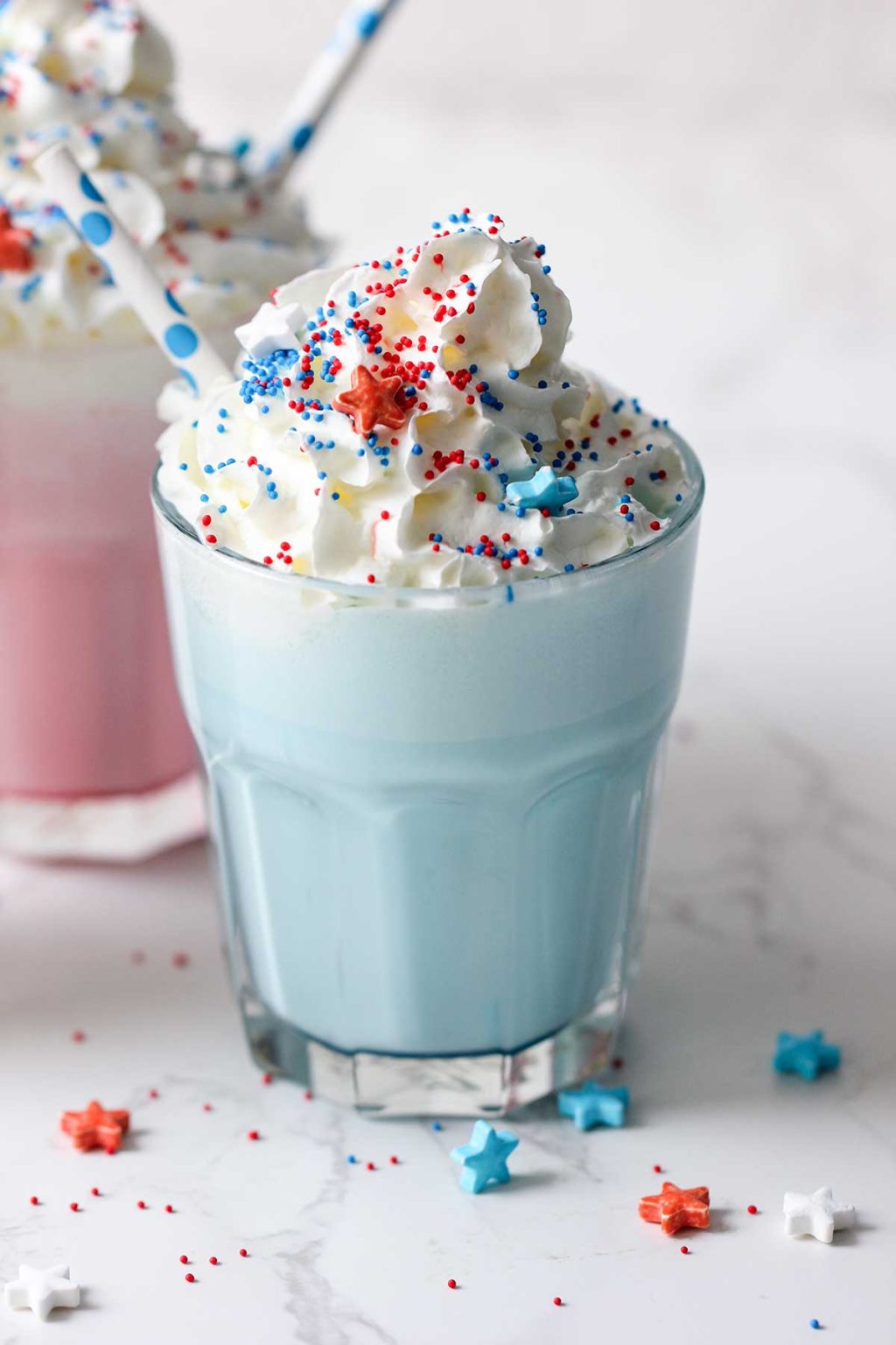 4th of July Milkshake Recipe