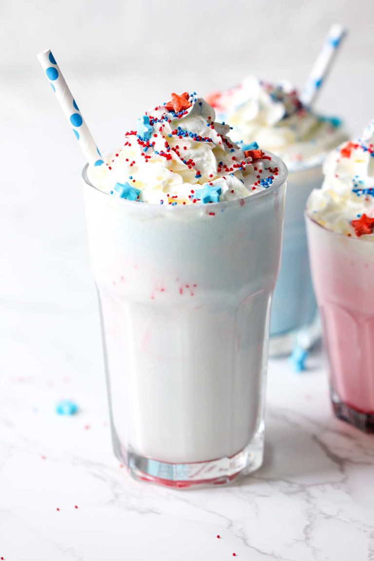 4th of July Milkshake Recipe